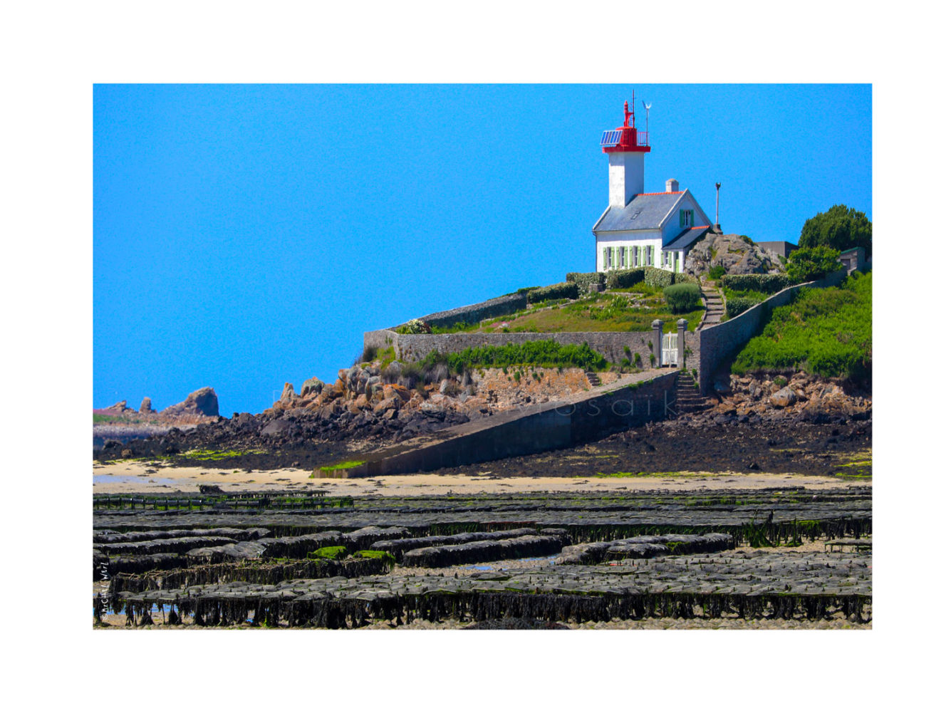 Phare de l'île de Wrach - Regards Mosaïk